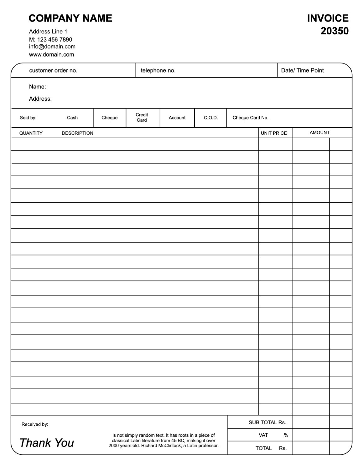 Carbonless Forms - Cornerstone Copy Center