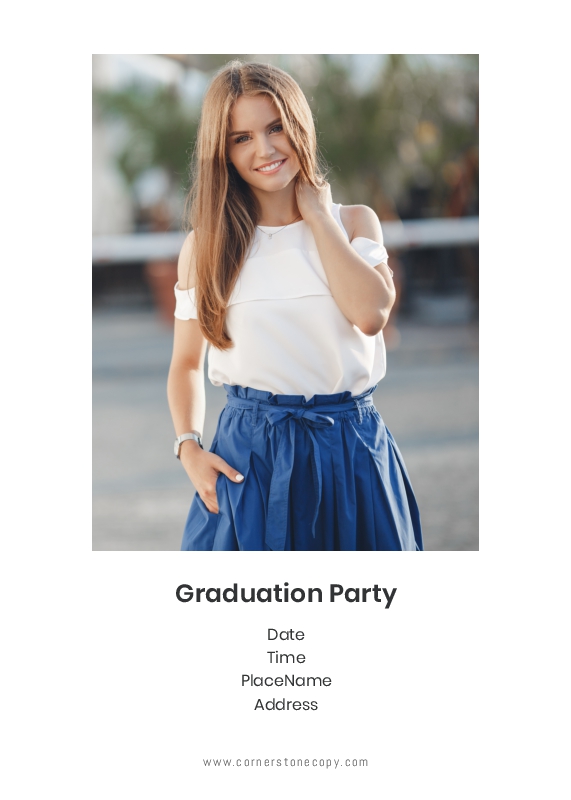 Graduation Announcements & Invites - Cornerstone Copy Center