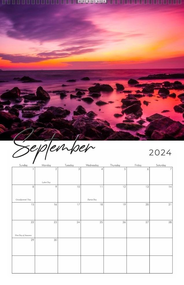 Large Calendar (11x17) Design Templates - Cornerstone Copy Center