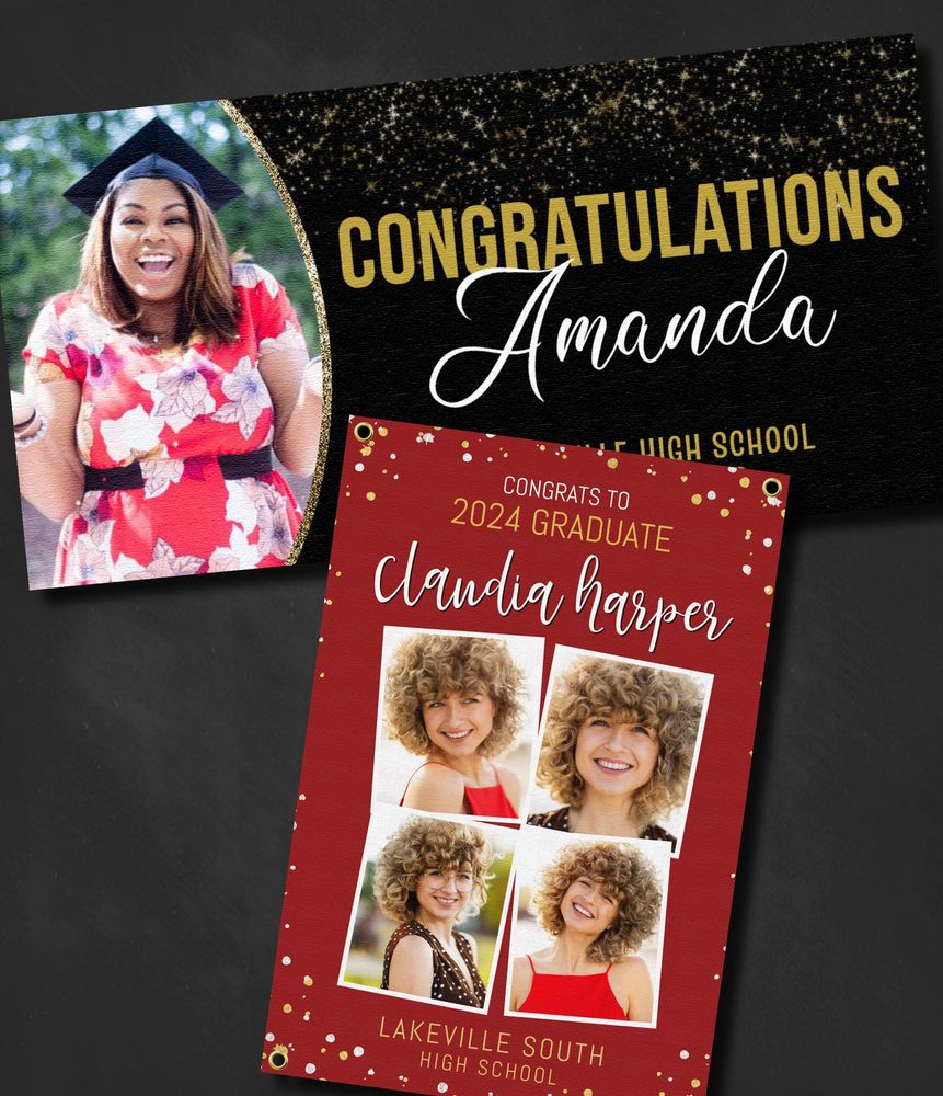 Graduation Vinyl Banners - Cornerstone Copy Center