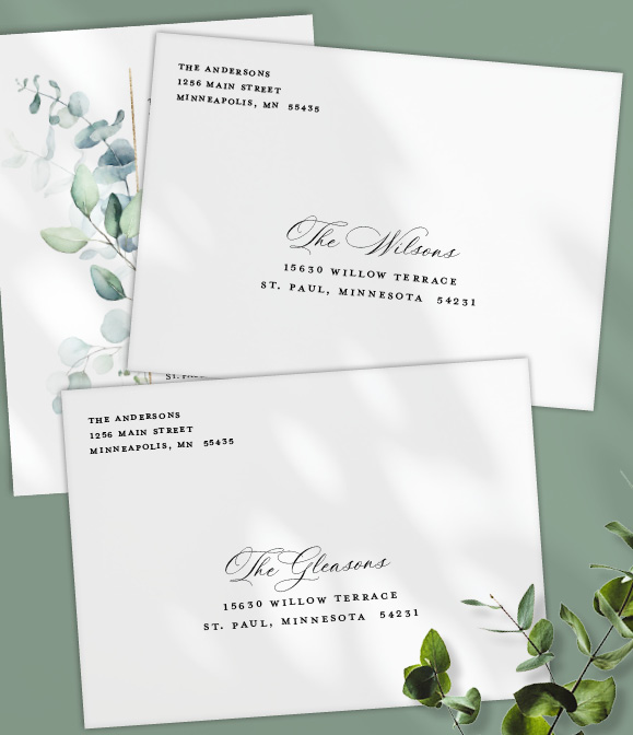 Printed Card Envelopes - Cornerstone Copy Center