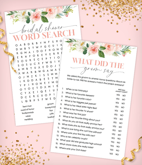 Shower Games - Cornerstone Copy Center