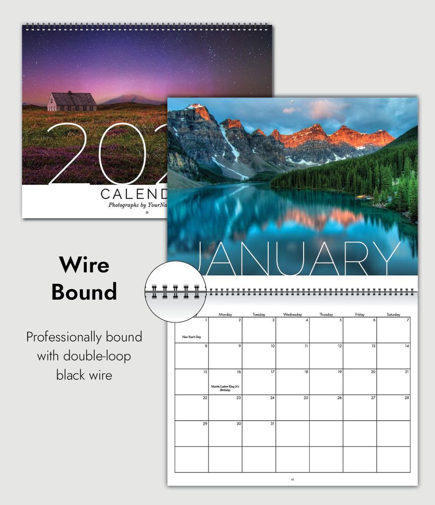 11x8.5 Flip Wall Calendar - Cornerstone Copy Center