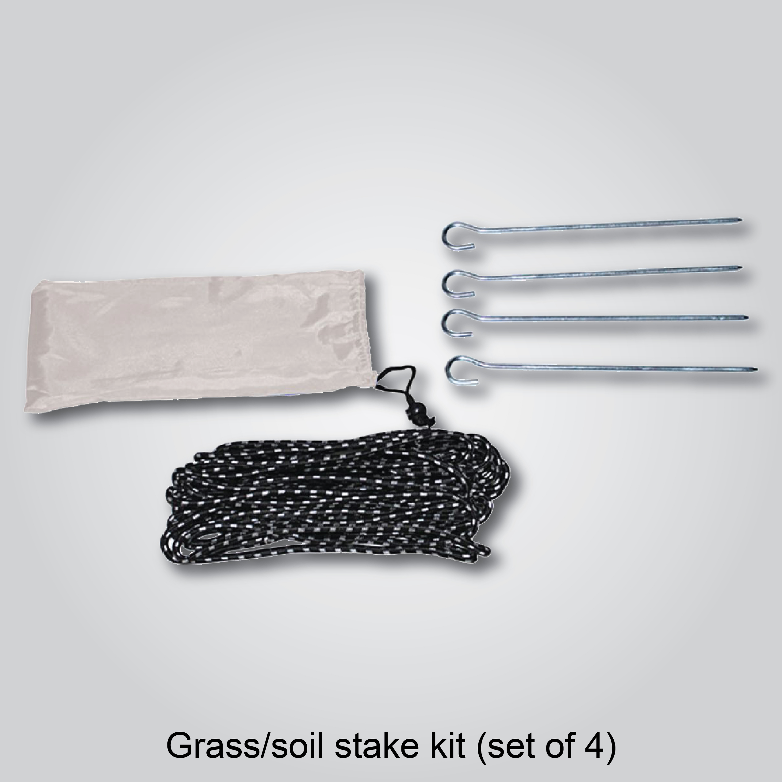 Tent Grass/Soil Stake Kit