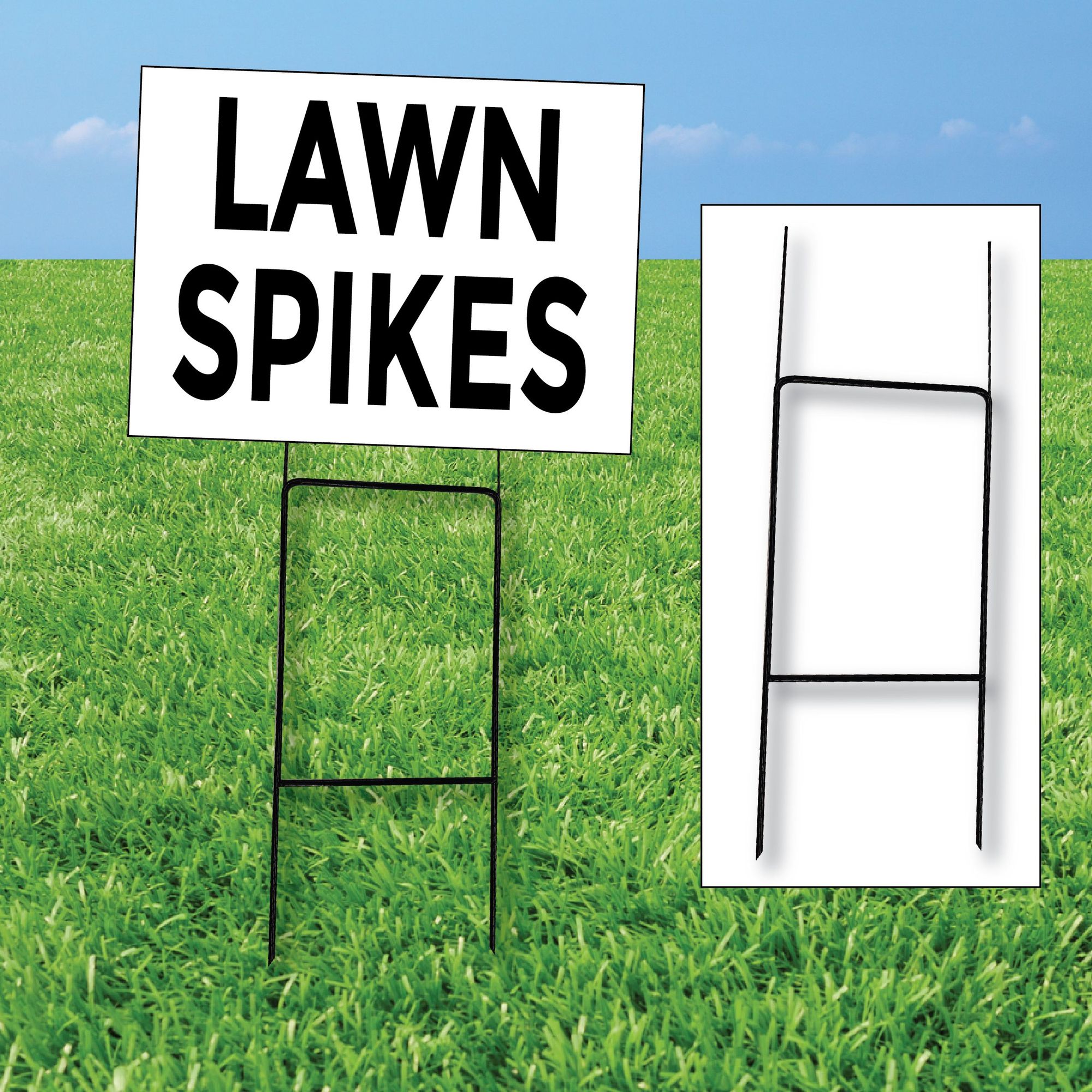 Heavy Duty Steel Lawn Spike