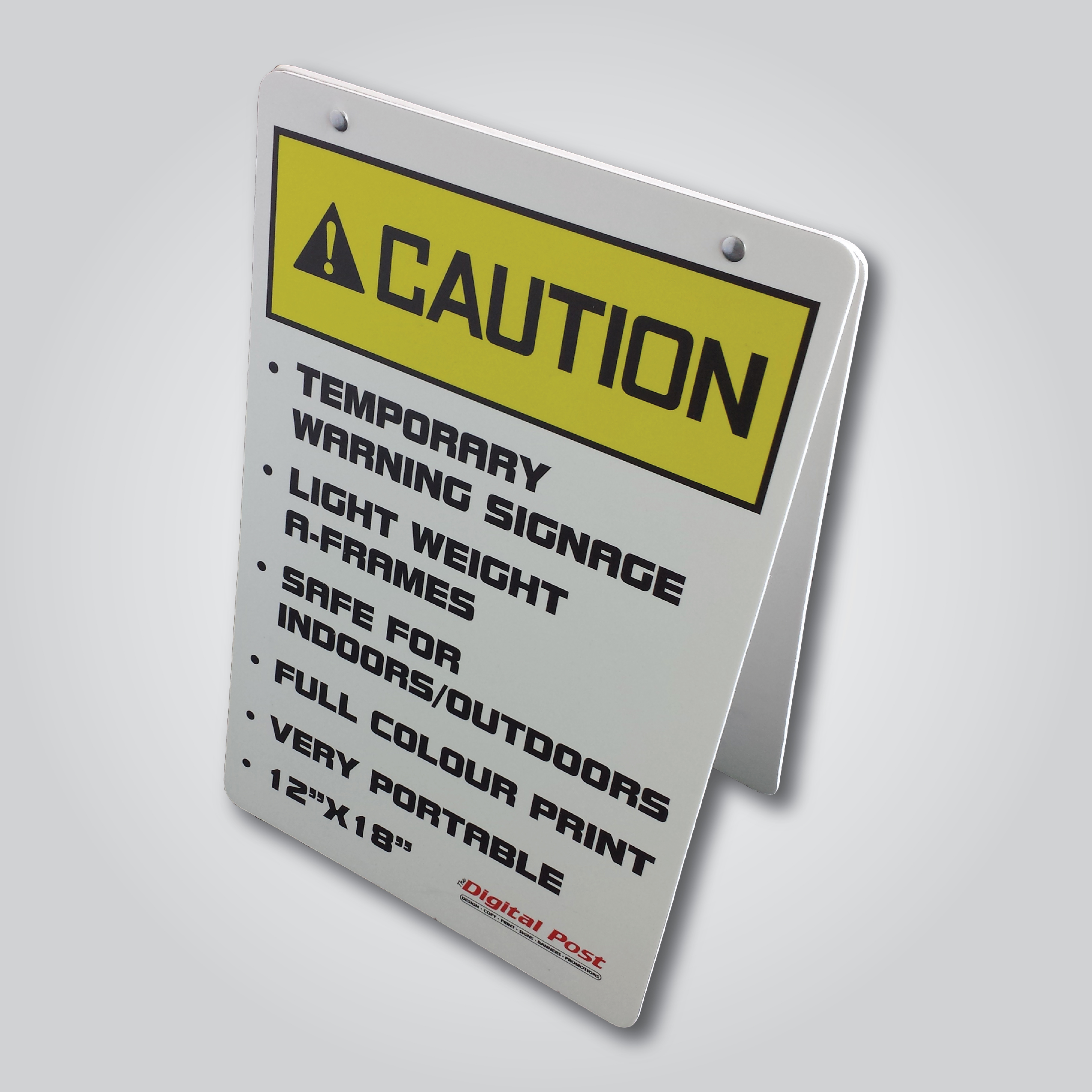 Printed Sintra A-Frames