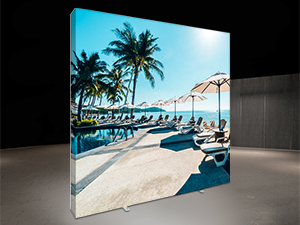 10 ft. Vector Frame Backlit Display | Backlit Displays | Printleaf