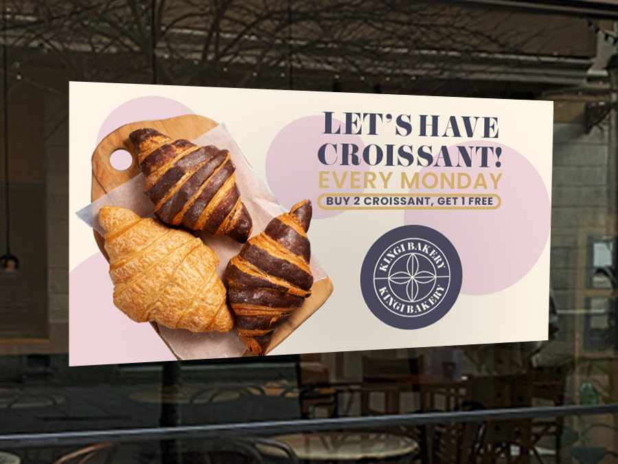 Window Clings | Wall Clings | Repositionable | Customized