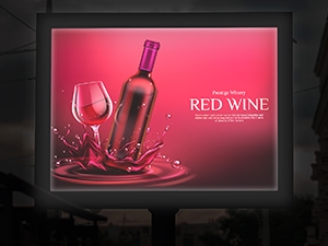 Customizable Backlit Banners for Daytime or Nighttime Use