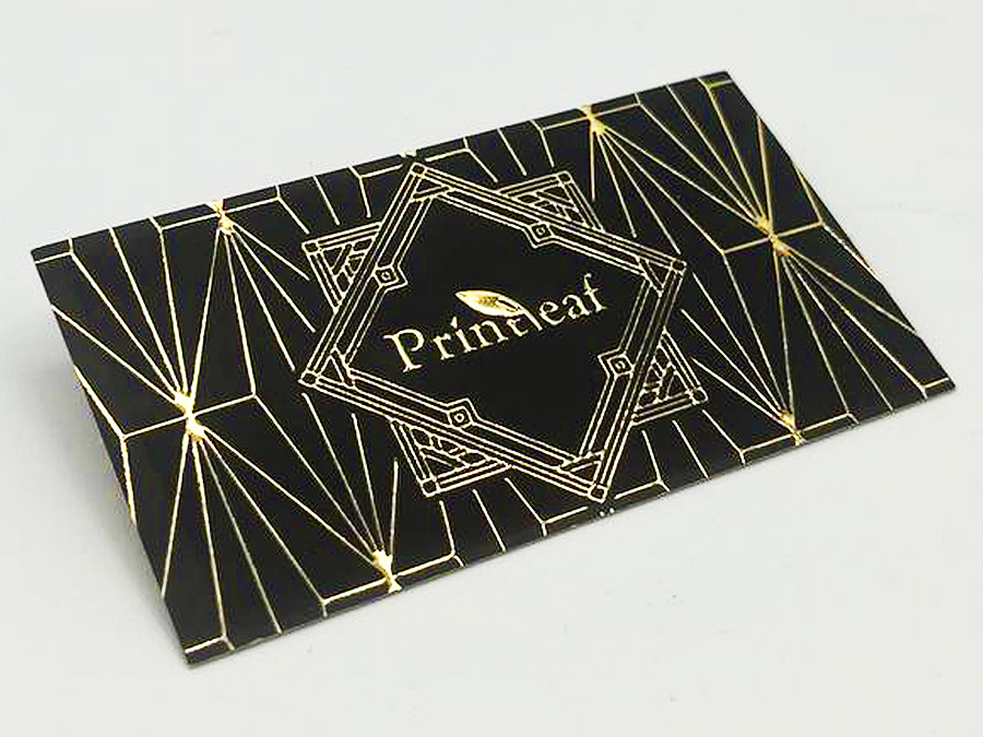 Raised Foil Business Cards | Custom Business Cards | Printleaf