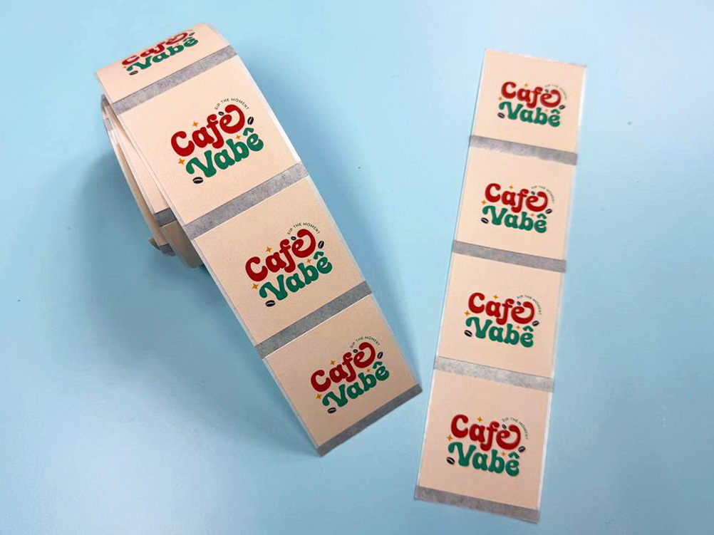 Square Roll Labels | Product Labels for Small Business | Printleaf