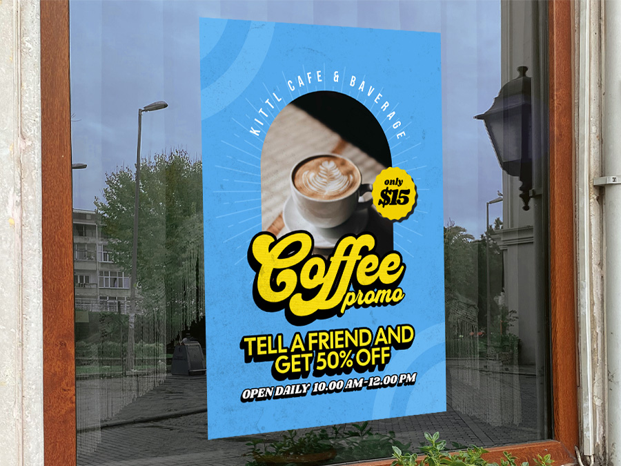 Window Clings - Custom Printed