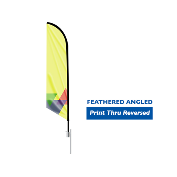 Custom Angled Flags | 1-Day Production | Printleaf