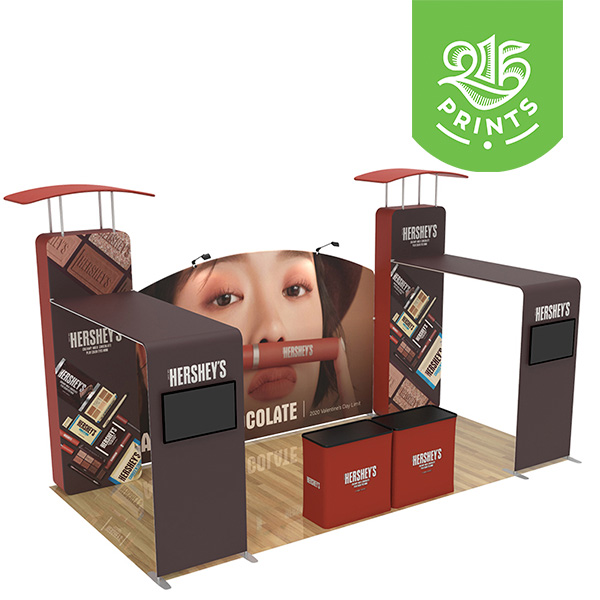 10x20 Conference Booth - Trade Show Kit | 215 Prints
