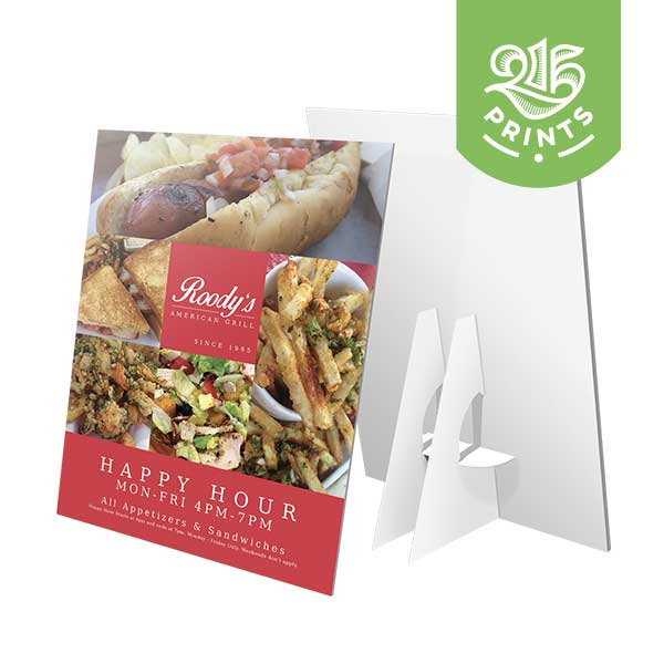 Counter Cards With Easels| 215 Prints