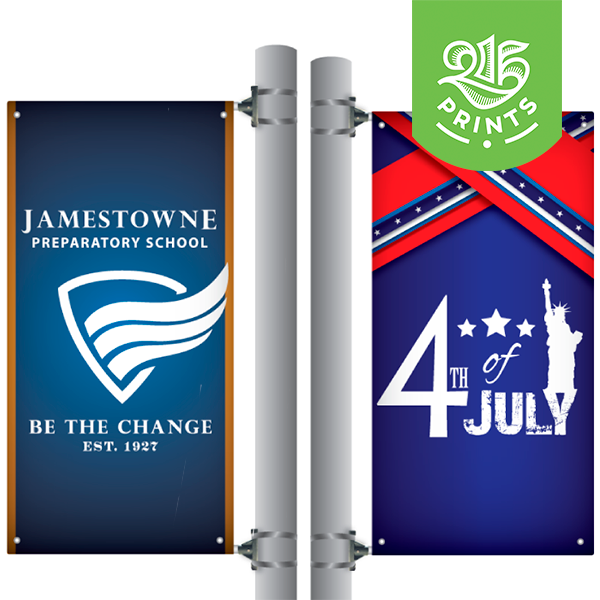 Pole Banners - Boulevard Banners | 215 Prints