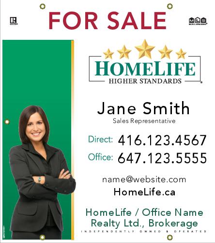 HomeLife - For Sale Sign