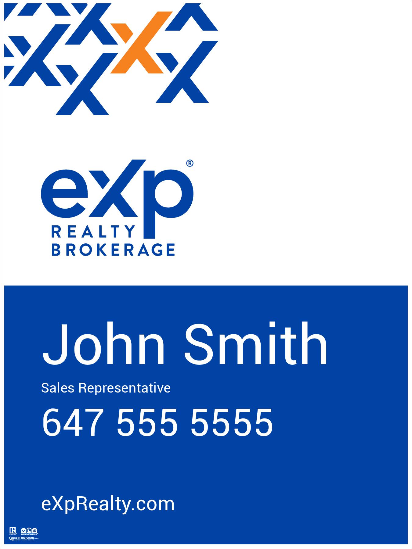 eXp - For Sale Sign