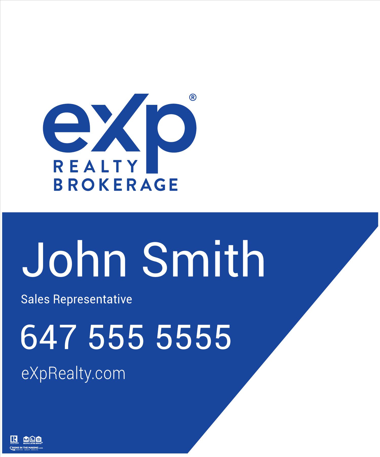 eXp - For Sale Sign