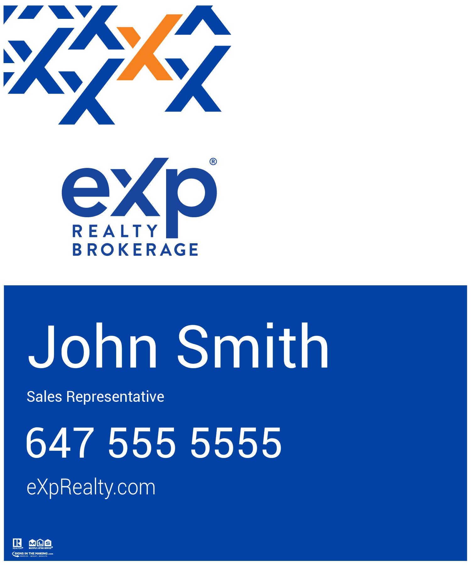 eXp - For Sale Sign