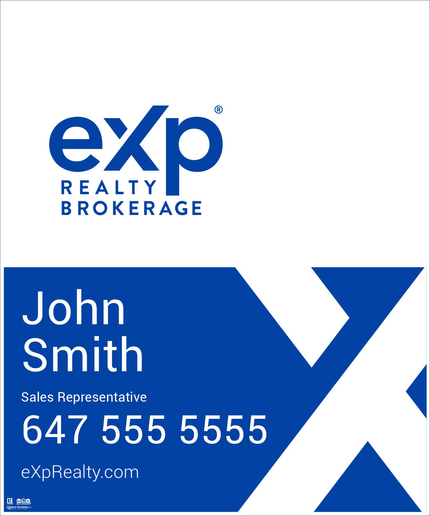 eXp - For Sale Sign