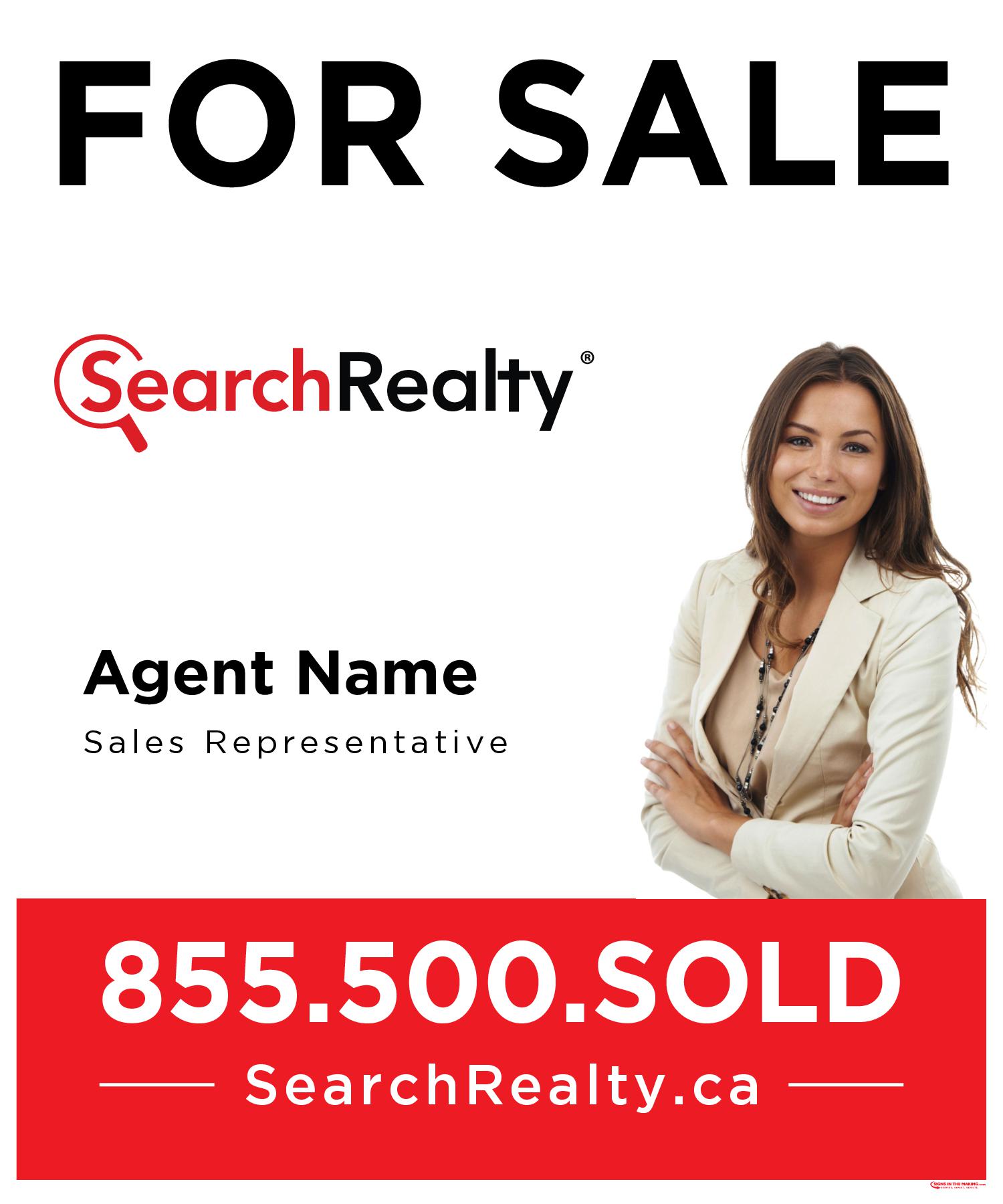 Search Realty - For Sale Sign
