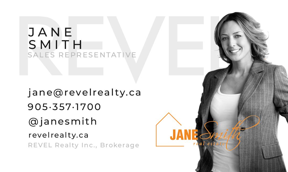 Explore Custom REVEL Realty Business Cards Templates & Personalize ...