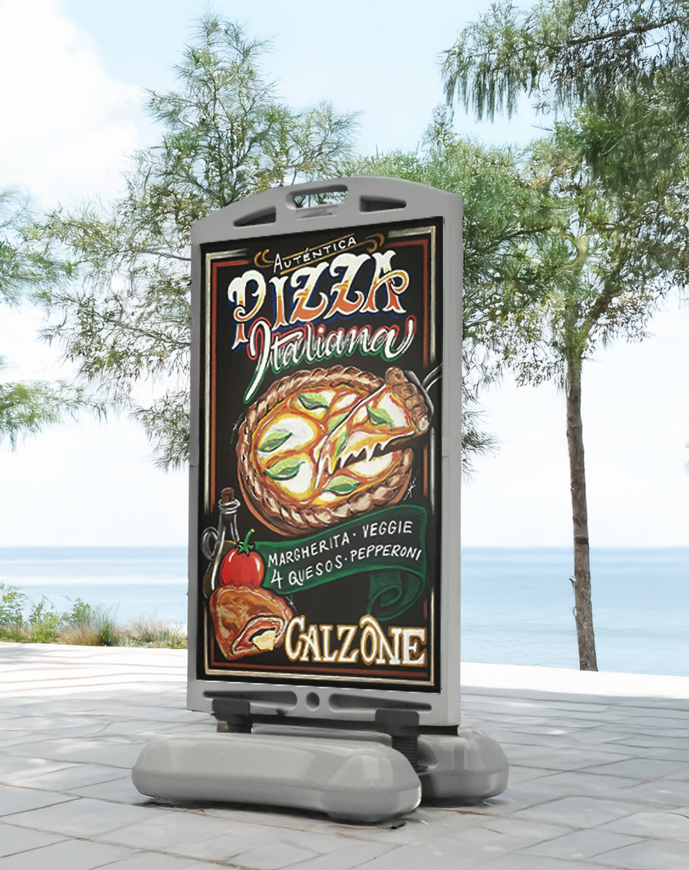 Wind Sign II QuickChange ™ Sign Frame & Print Combo | Signs In The Making