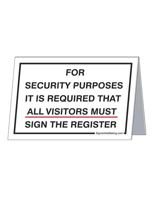 Coro Tent - For Security Purposes