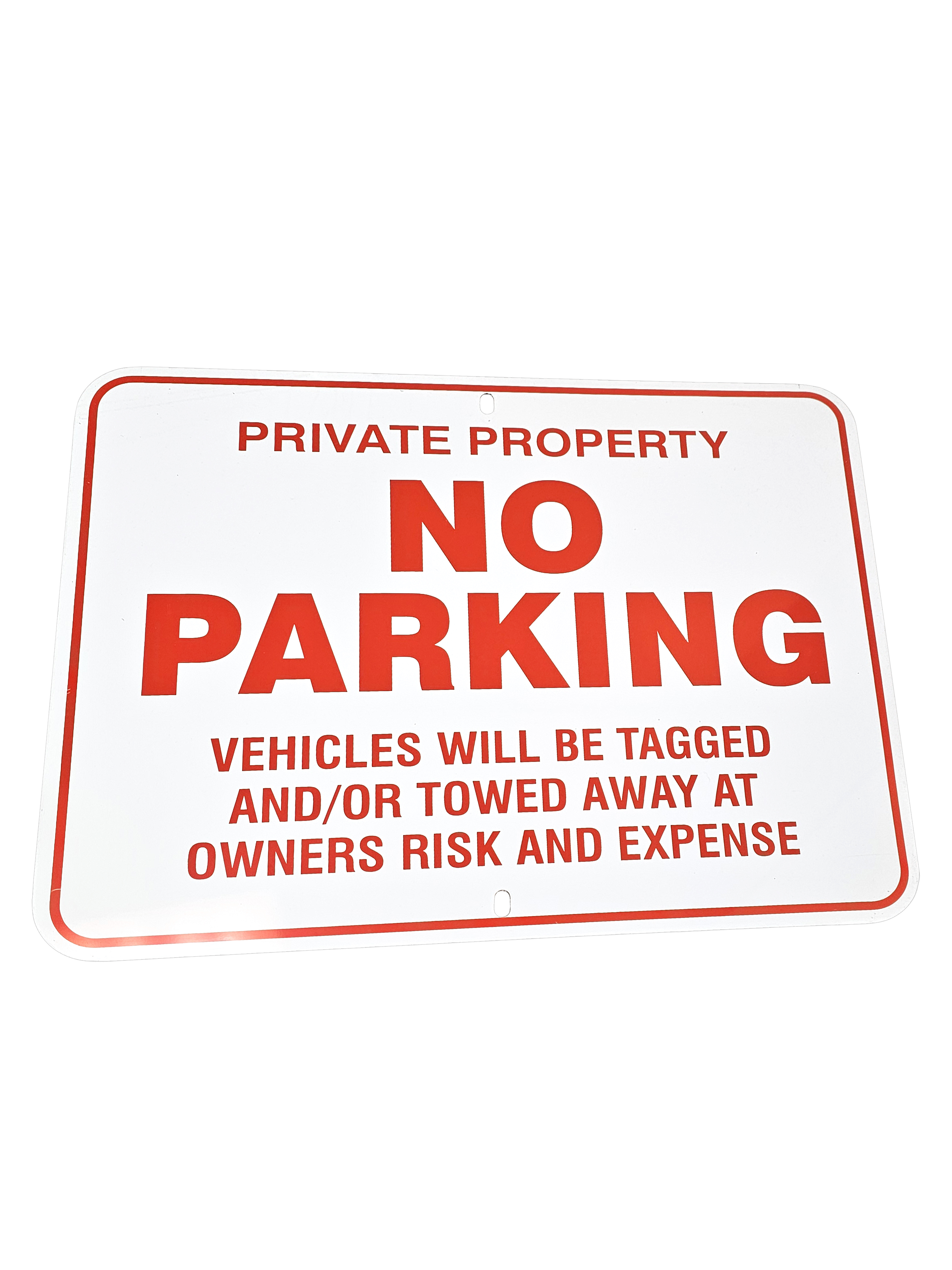 Private Property | No Parking (text only) - sign