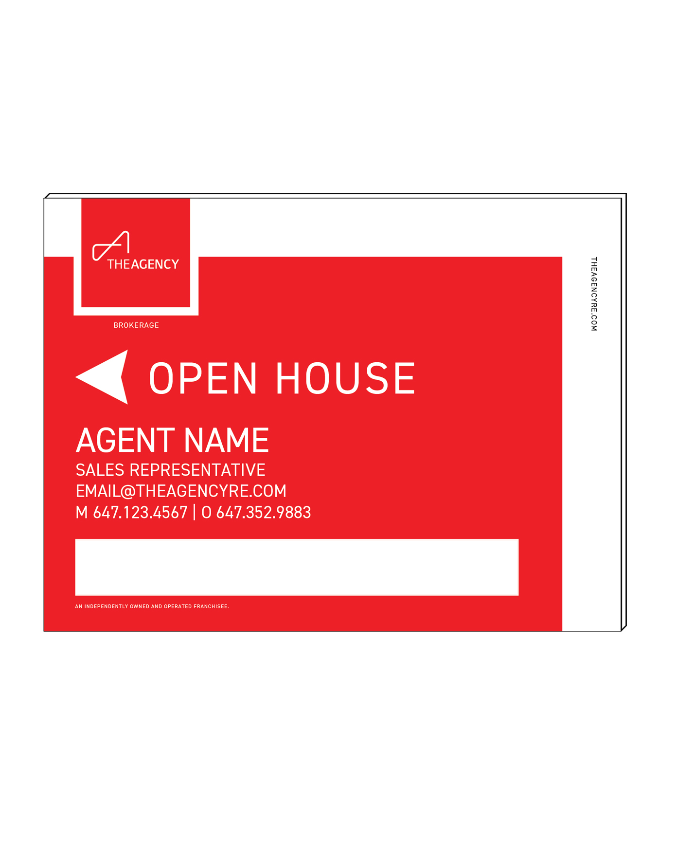 The Agency - Directional Signs, Personalized