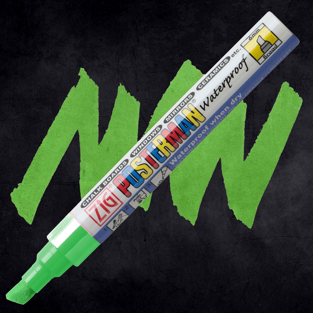 Zig Posterman Marker, waterproof