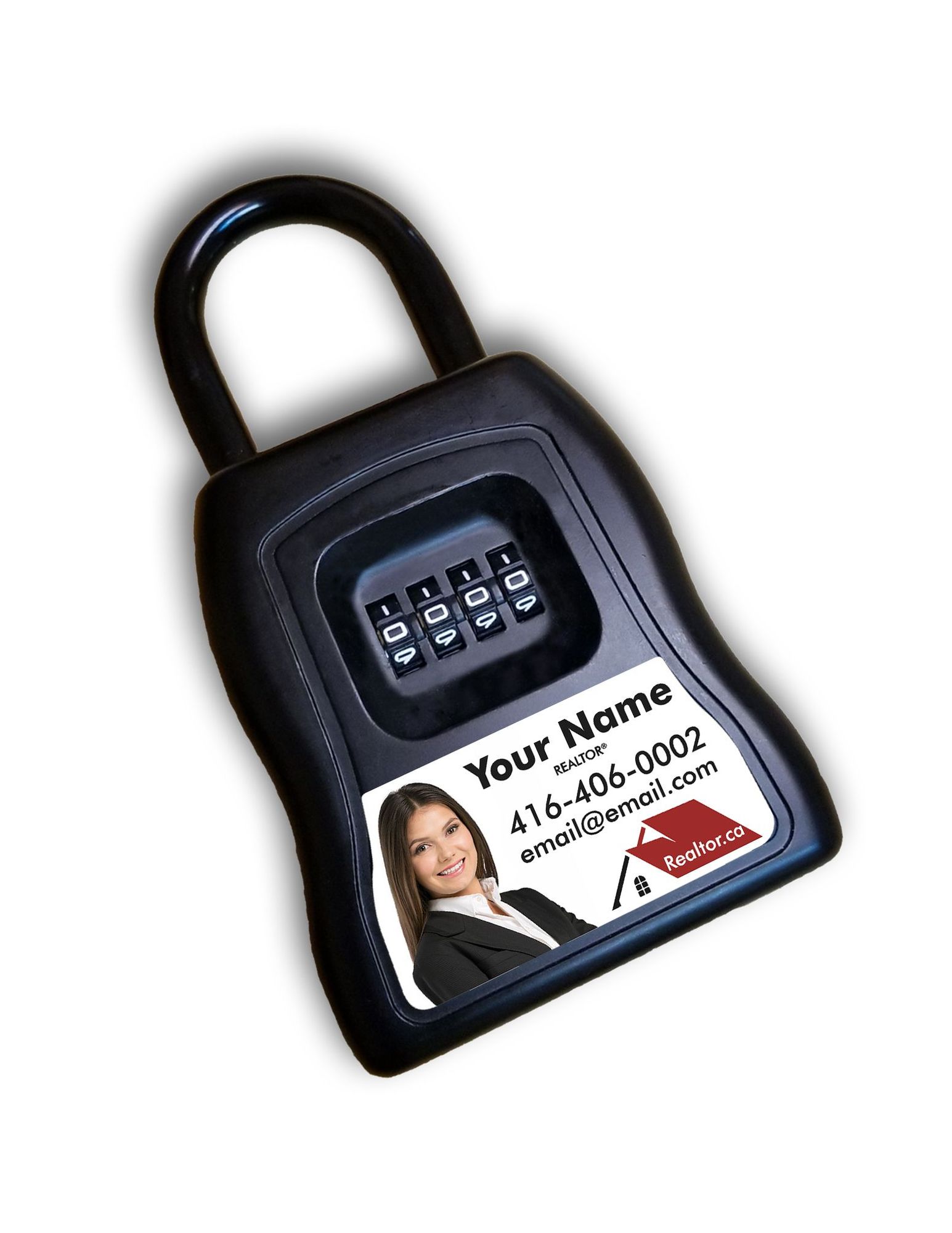 Custom Lock Box Sticker - printed on Fully Reflective Vinyl - Signs in ...