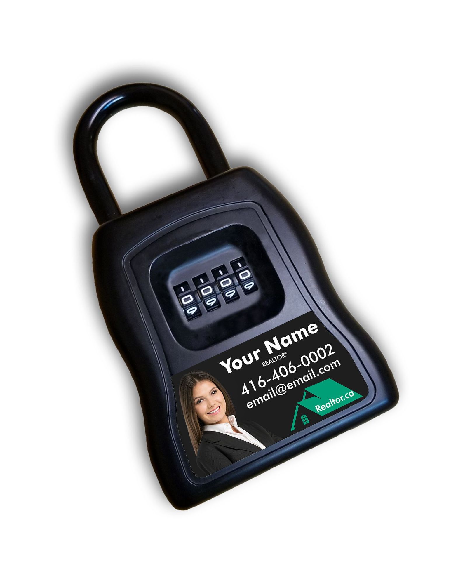 Custom Lock Box Sticker - printed on Fully Reflective Vinyl - Signs in ...