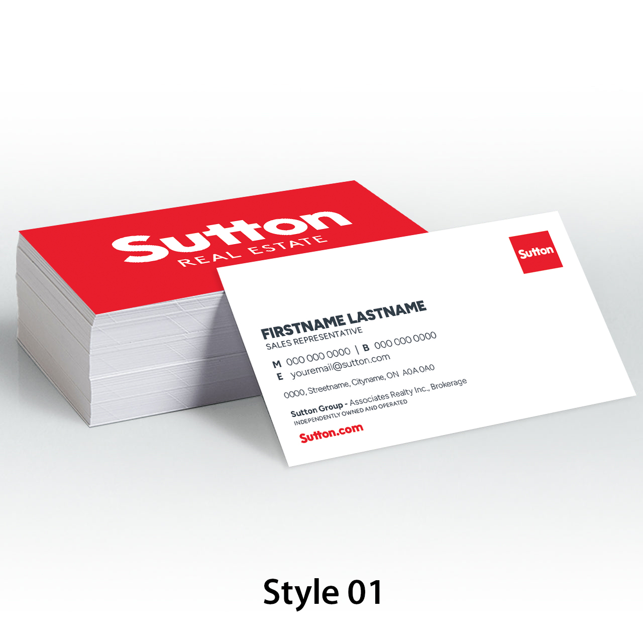 Sutton Business Cards