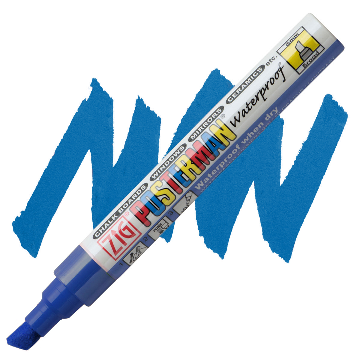 Zig Posterman Marker, waterproof