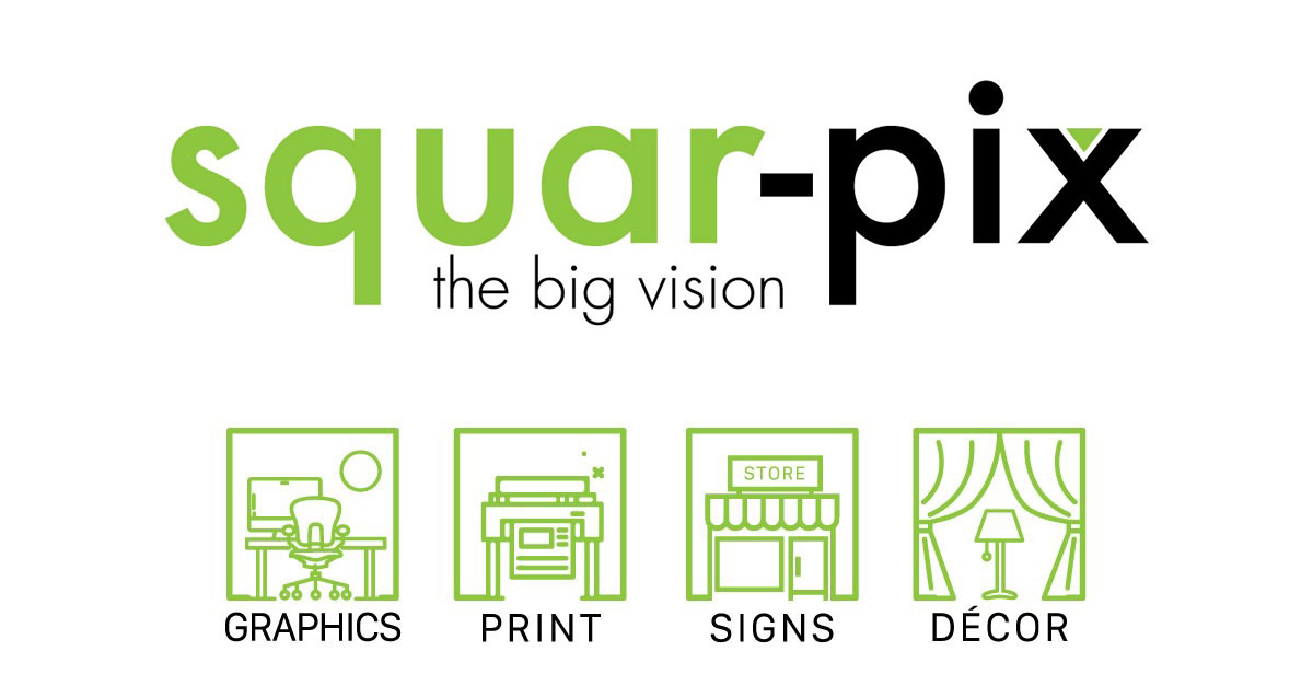 Custom Signs, Printing & Event Displays | Same-Day Printing ! Squarpix