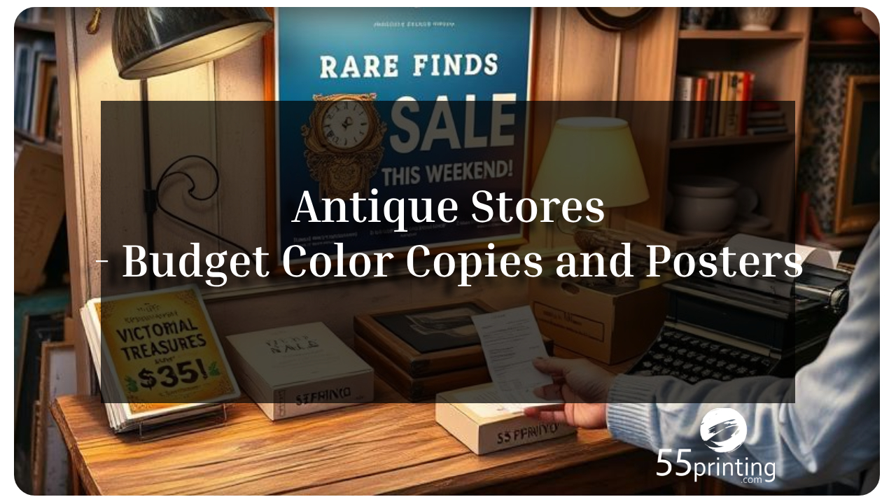 Antique Stores - Budget Color Copies and Posters