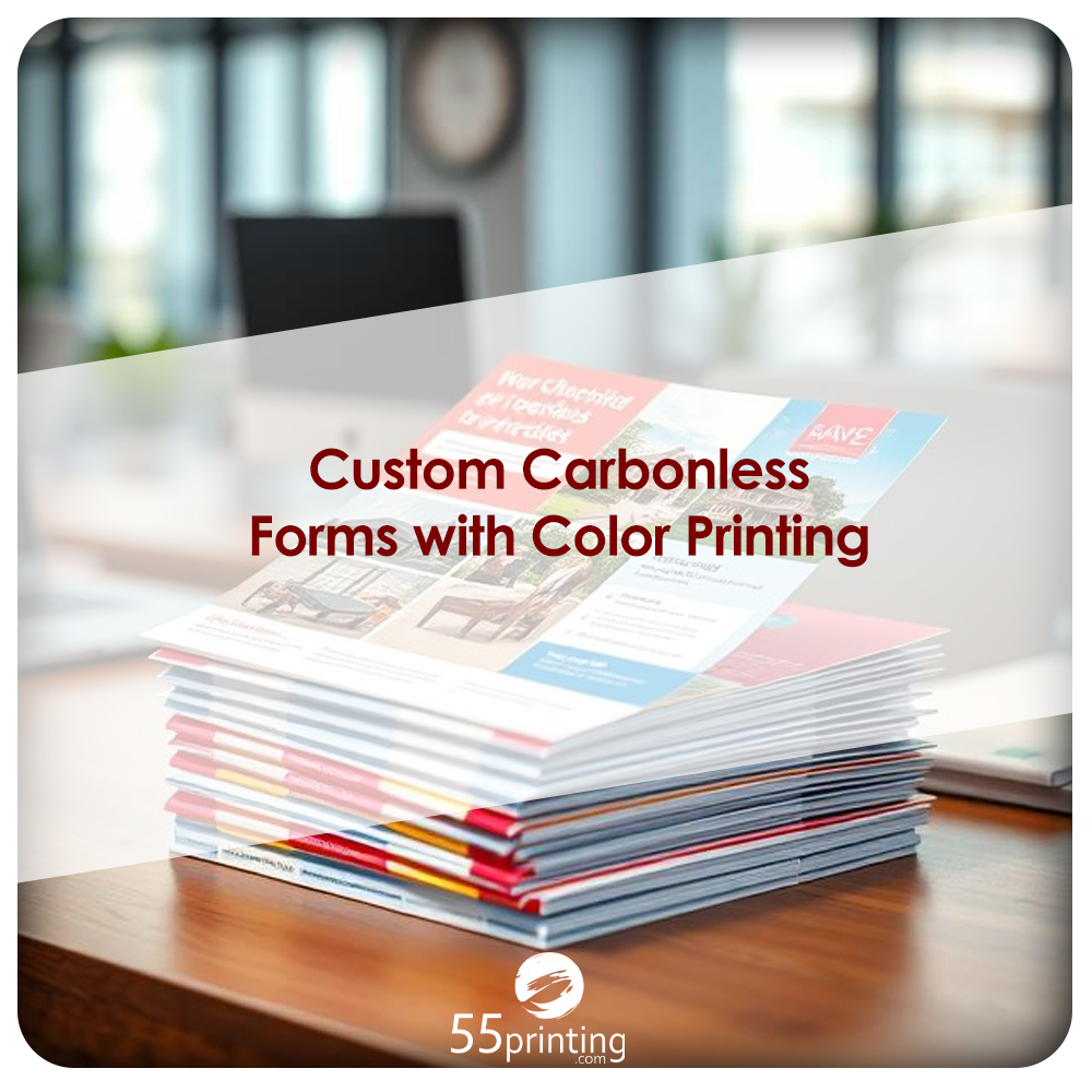 Custom Carbonless Forms with Color Printing