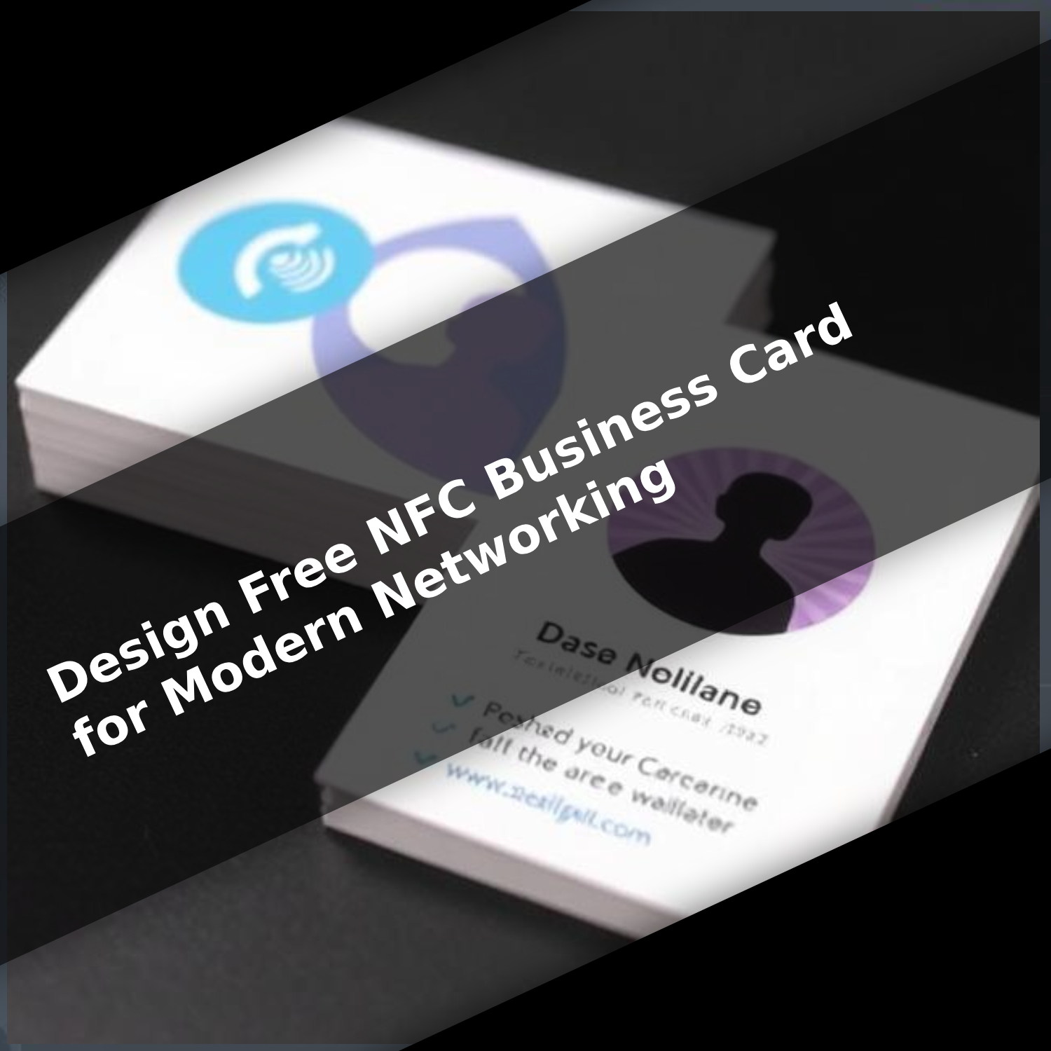 Design Free NFC Business Card for Modern Networking