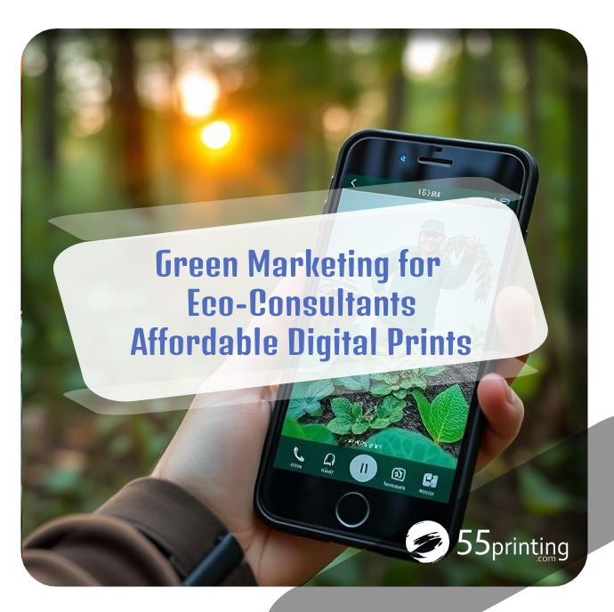 Green Marketing for Eco-Consultants - Affordable Digital Prints
