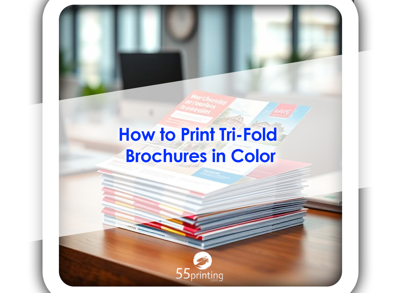 How to Print Tri-Fold Brochures in Color