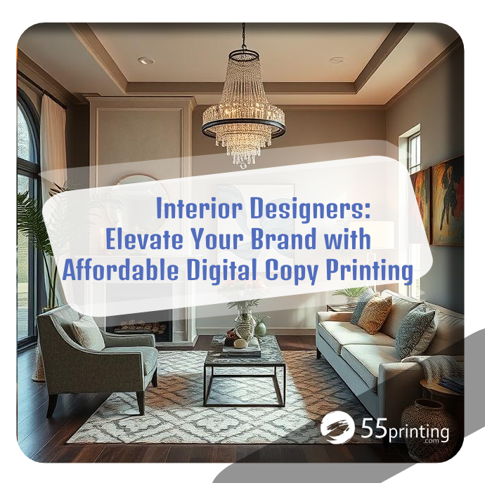Interior Designers: Elevate Your Brand with Affordable Digital Copy Printing