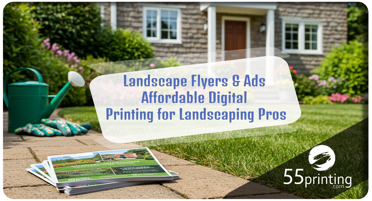 Landscape Flyers & Ads - Affordable Digital Printing for Landscaping Pros