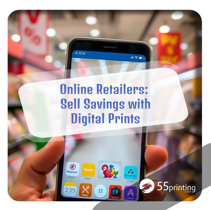 Online Retailers: Sell Savings with Budget-Friendly Digital Prints
