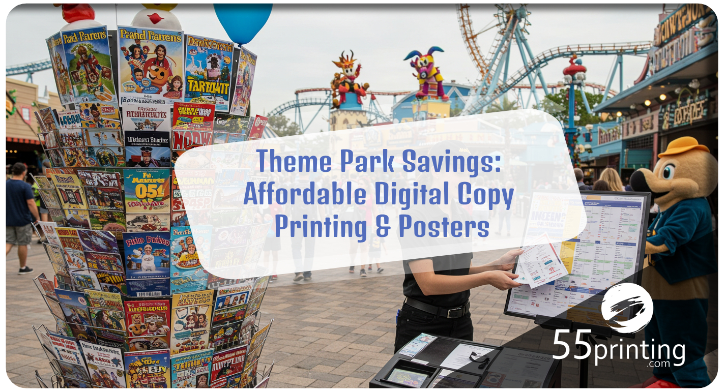 Theme Park Savings: Affordable Digital Copy Printing & Posters