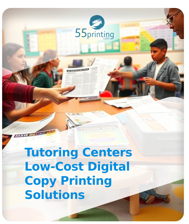 Tutoring Centers - Low-Cost Digital Copy Printing Solutions