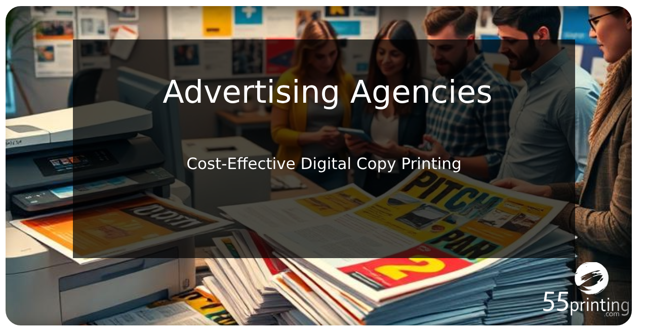Advertising Agencies - Cost-Effective Digital Copy Printing
