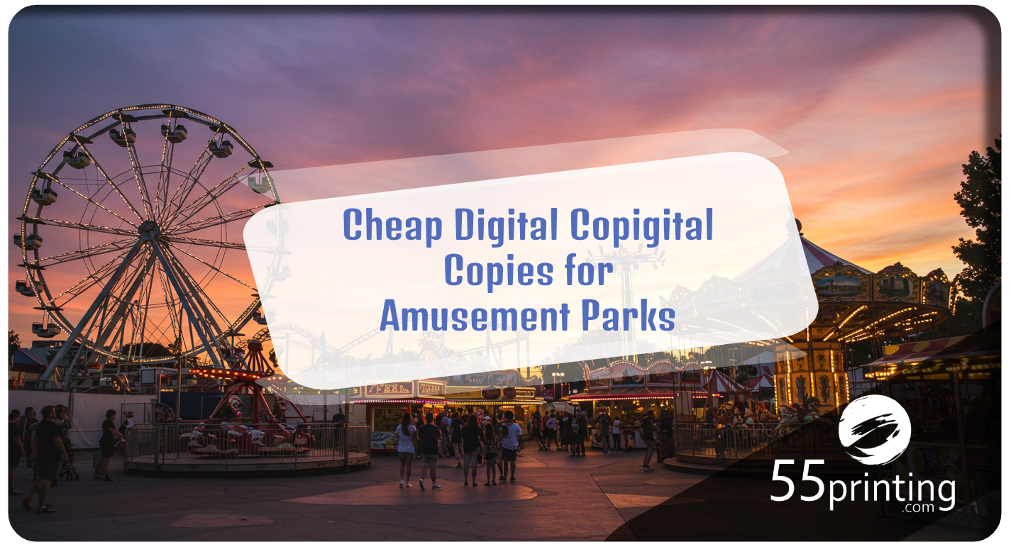 Budget-Friendly Digital Copies for Amusement Parks - Print Flyers & More