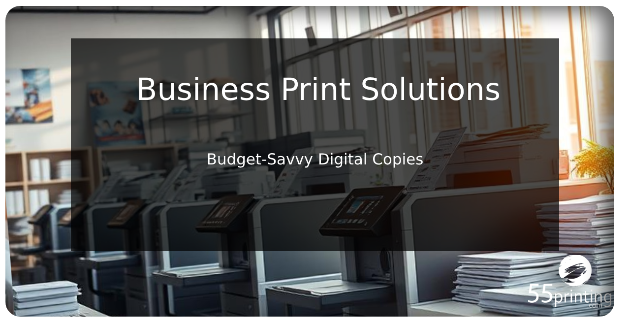 Budget‑Savvy Digital Copies - Business Print Solutions